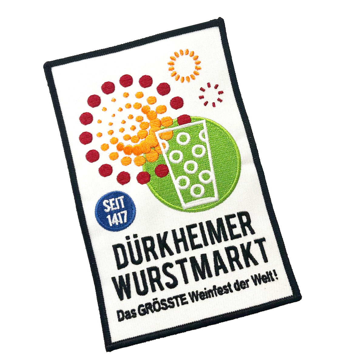 Patch - Offizielles Wurstmarkt-Logo – Pfalz-Kult.de